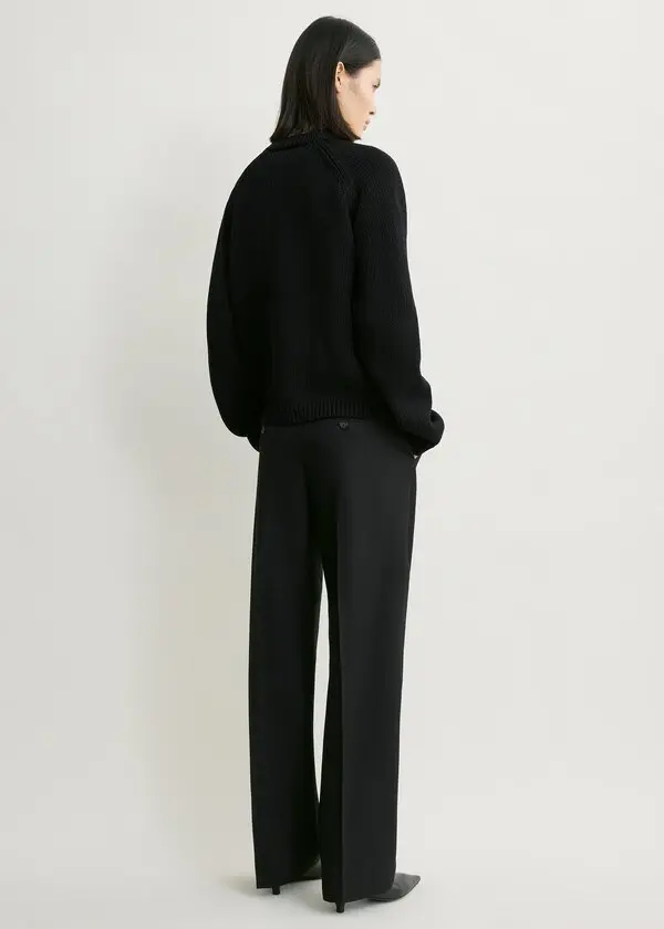TOTEME Hammered Button Cotton Cardigan