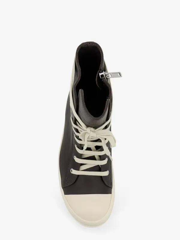 Rick Owens Leather Sneakers