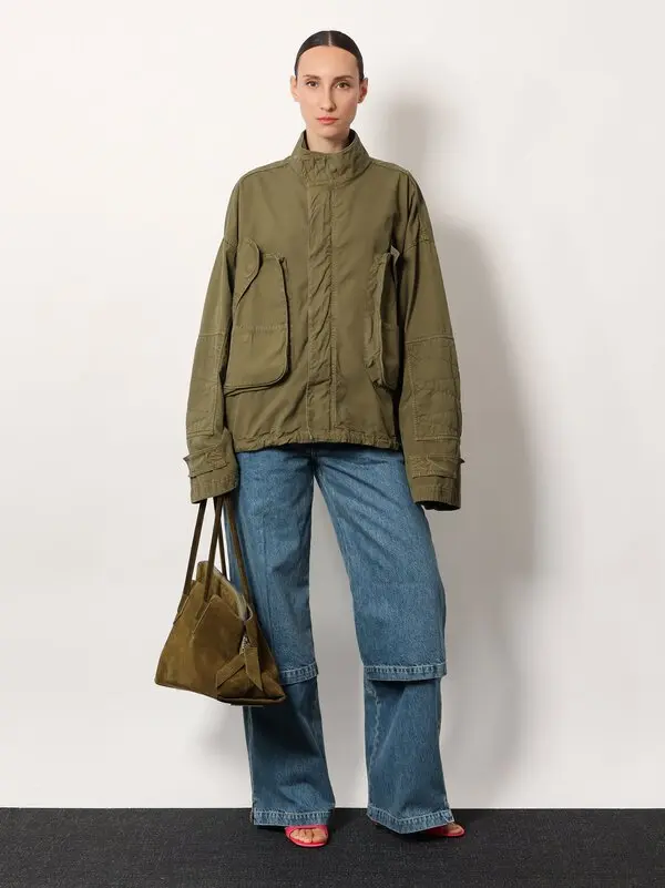 Attico Military Cotton Bomber