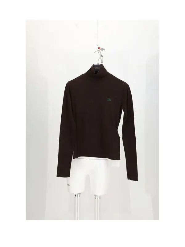 Celine Turtleneck Top - Multicolor