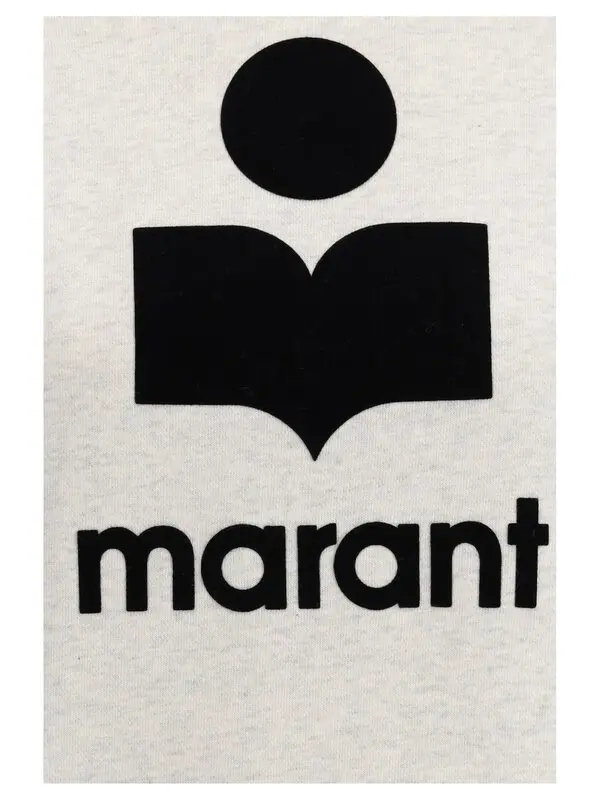 Isabel Marant Étoile Marant Cotton Sweatshirt With Monogram Detail