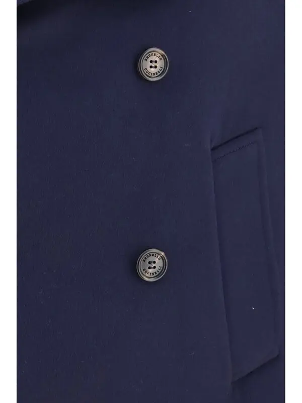 Brunello Cucinelli Double-breasted Wool Coat
