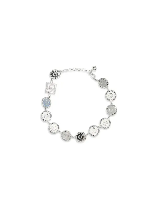 Magda Butrym Pearl And Crystal Chain Necklace
