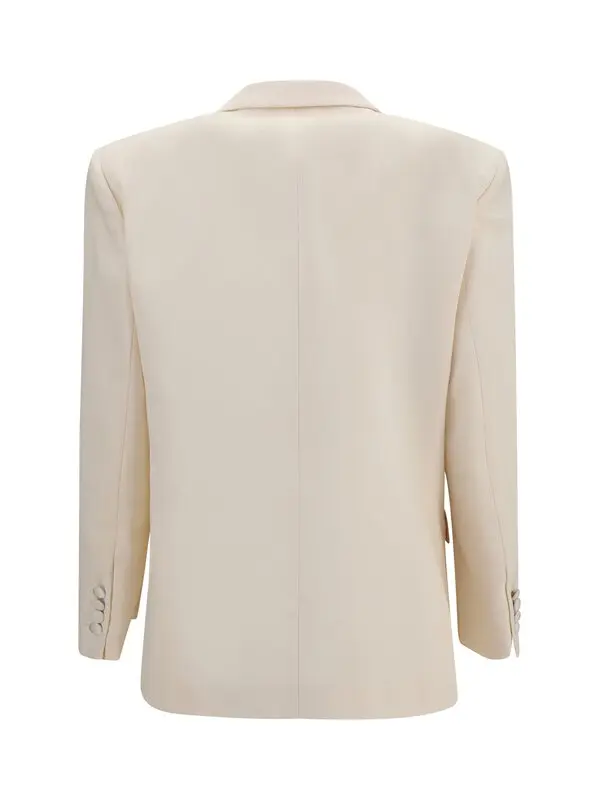 Magda Butrym Floral Appliqué Blazer - Multicolor