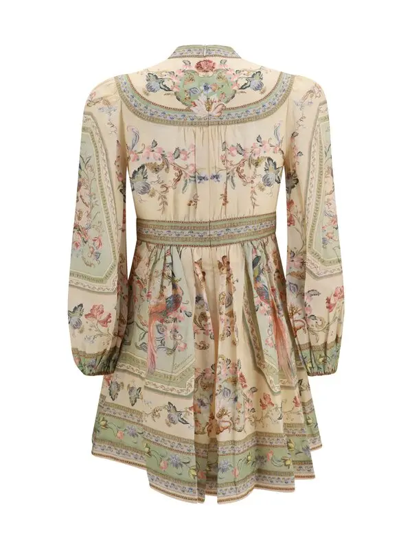 Zimmermann Roselight Mini Dress - Multicolor