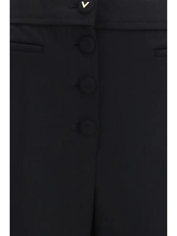 Valentino Garavani Wool Flare Pants