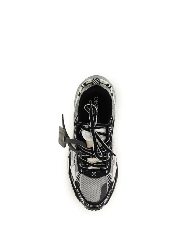 Off-White W-ow Be Right Back" Sneakers - Gray