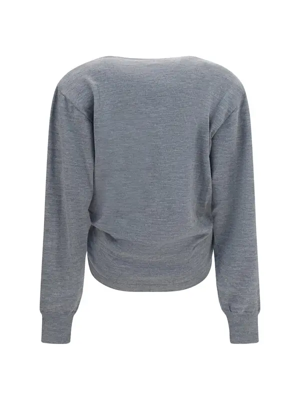 Magda Butrym Long-sleeve Knot T-shirt