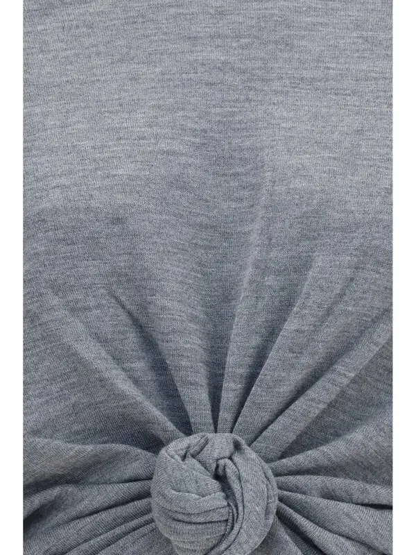 Magda Butrym Long-sleeve Knot T-shirt