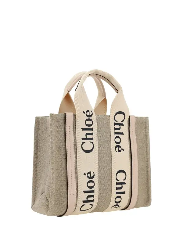 Chloé Woody Tote Bag - Brown