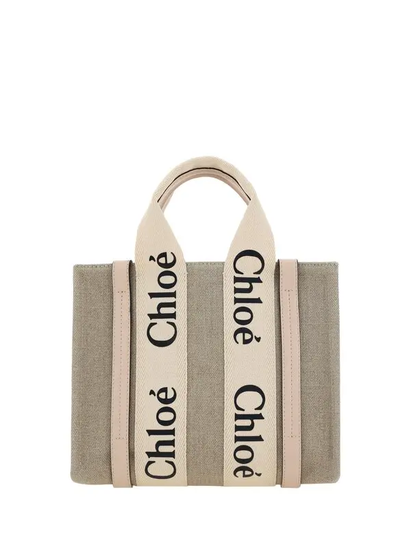Chloé Woody Tote Bag - Brown