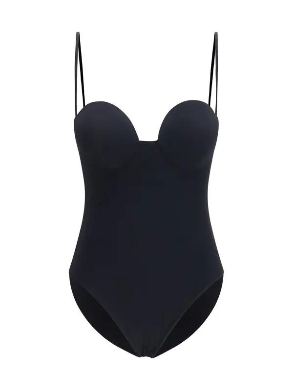 Magda Butrym Retro Bustier One-piece Swimsuit