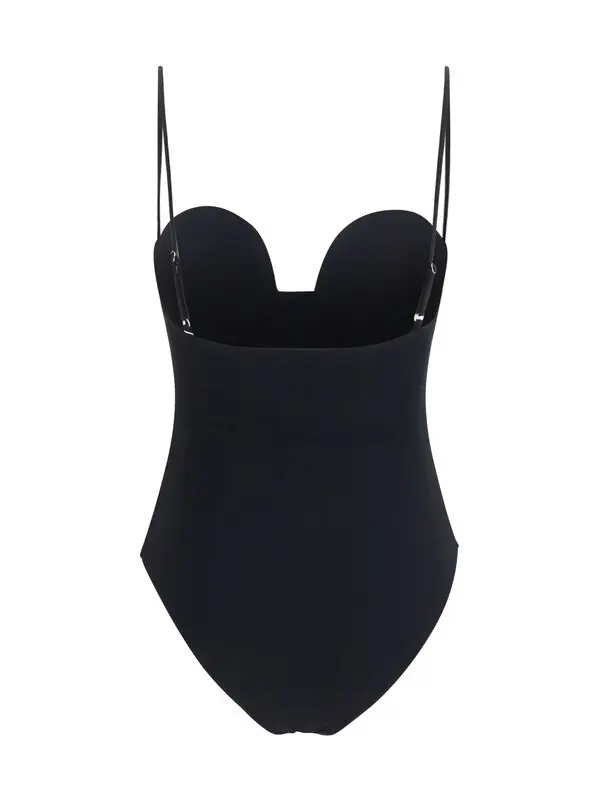Magda Butrym Retro Bustier One-piece Swimsuit