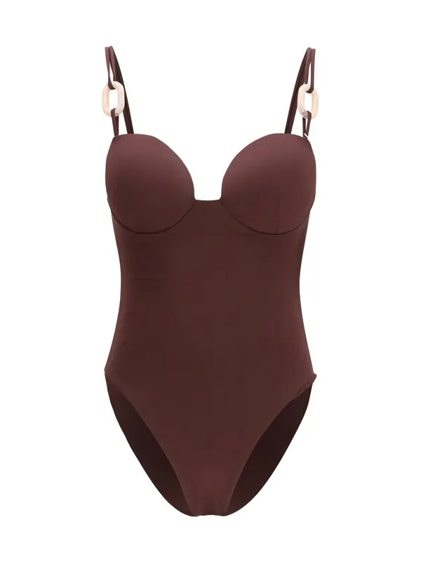 Magda Butrym Stretch Nylon One-piece Swimsuit