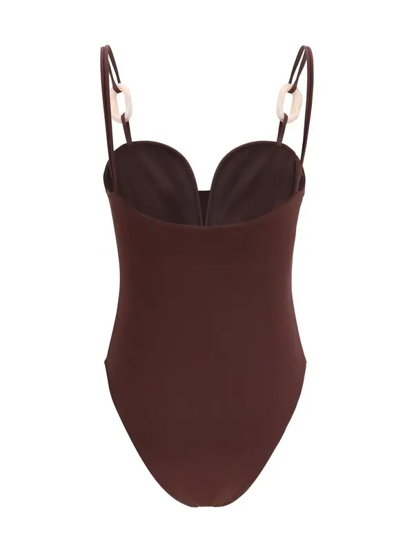 Magda Butrym Stretch Nylon One-piece Swimsuit