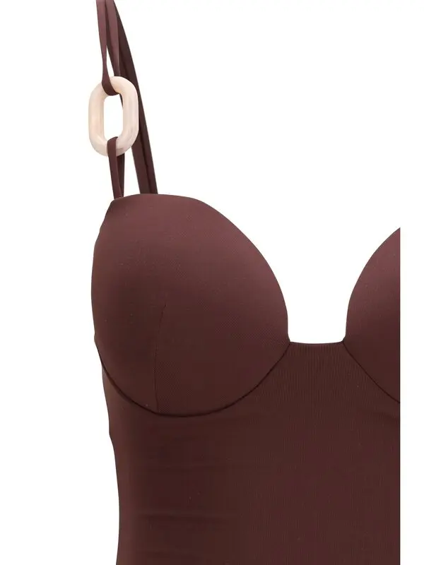 Magda Butrym Stretch Nylon One-piece Swimsuit