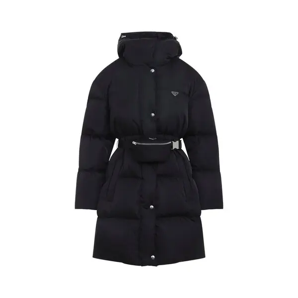 Prada Belted Down Coat