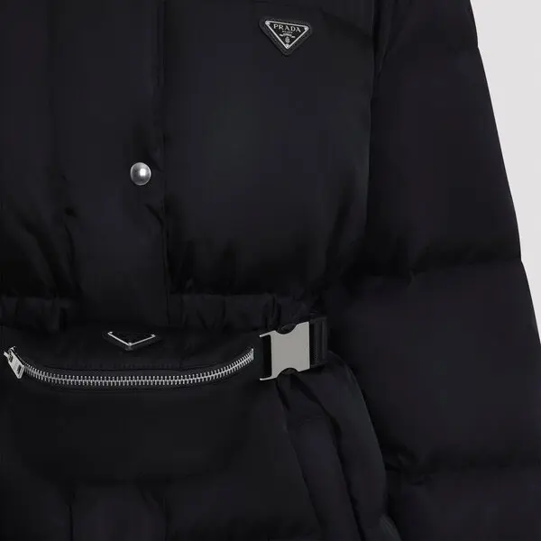 Prada Belted Down Coat