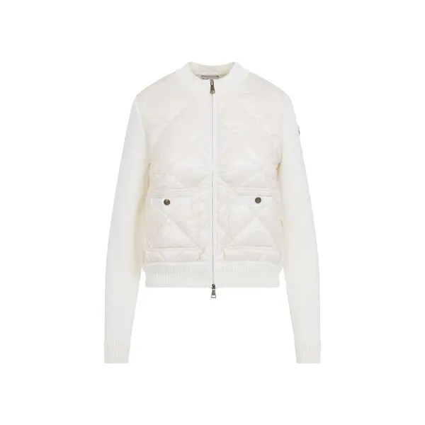 Moncler Quilted Knit Cardigan - Multicolor