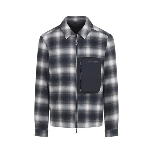 Moncler Cornisello Shirt Jacket - Black
