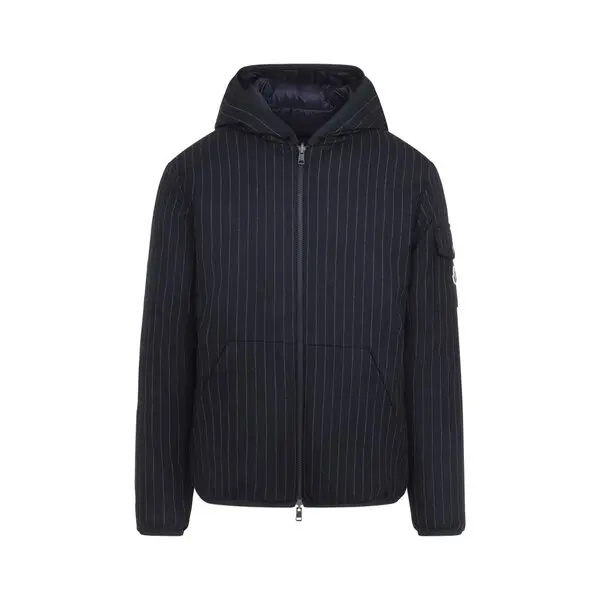 Moncler Ceze Reversible Hooded Jacket - Blue