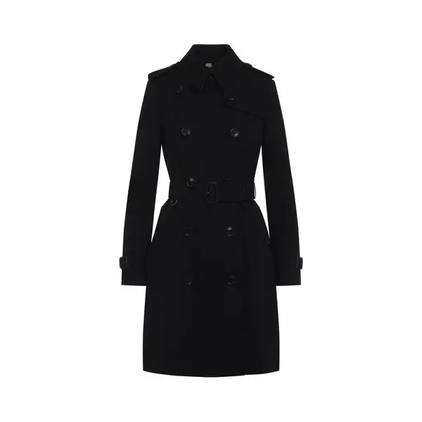 Burberry Chelsea Heritage Trench Coat - Black
