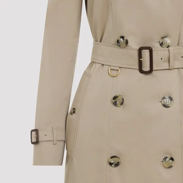 Burberry Chelsea Heritage Long Trench Coat - Multicolor