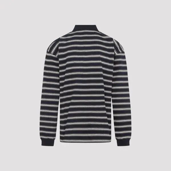 Bottega Veneta Stripes Piquet Polo - Multicolor