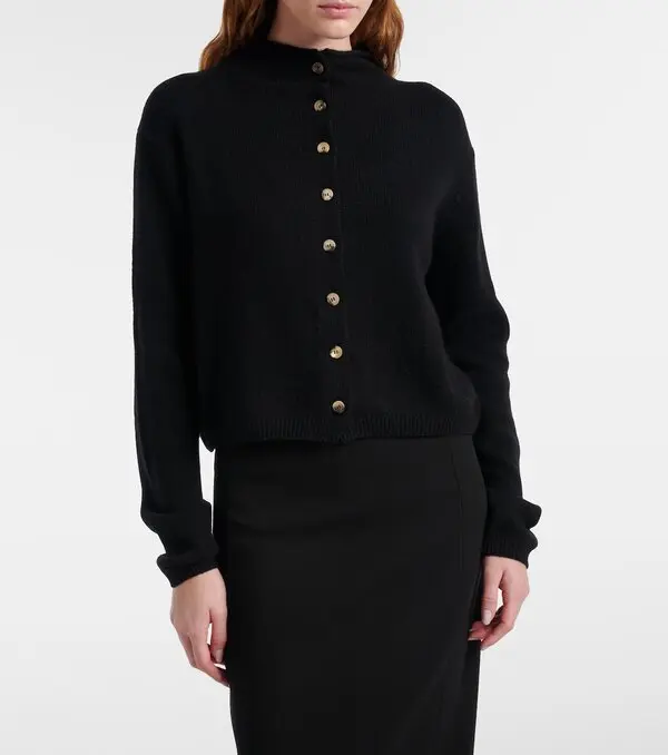 Khaite Annora Wool And Cashmere Cardigan