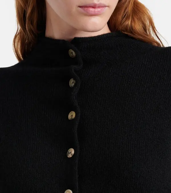 Khaite Annora Wool And Cashmere Cardigan