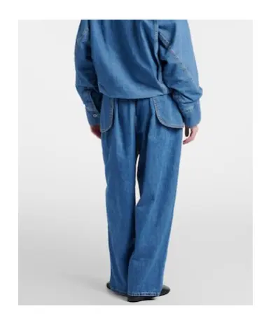 Loewe Belted Wide-leg Jeans