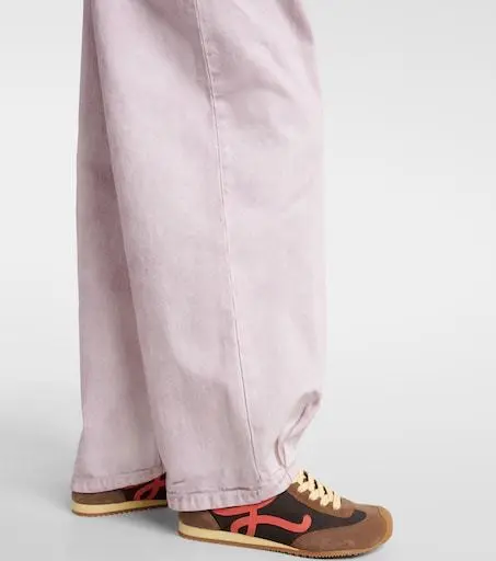 Loewe Belted Wide-leg Jeans