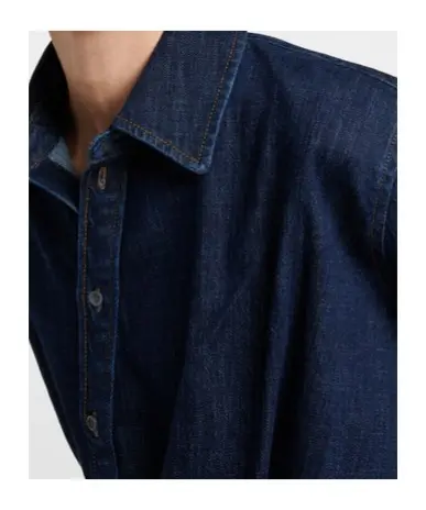 Loewe Gathered Denim Shirt