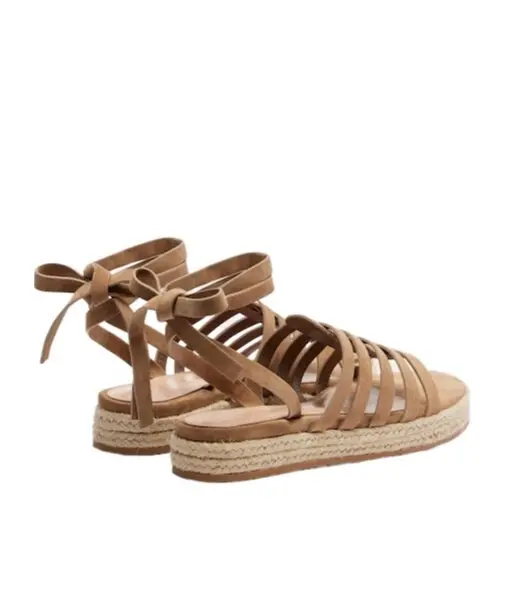 GIANVITO ROSSI Suede Espadrille Sandals