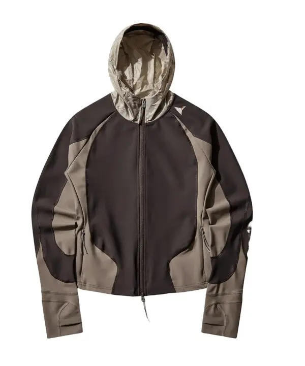 ROA Spine Hooded Jacket - Black