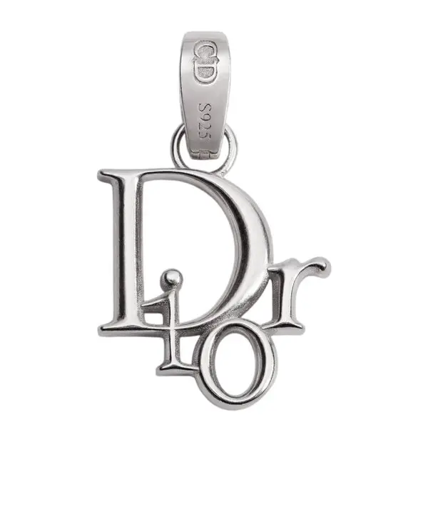 Dior Oblique Pendant - Silver
