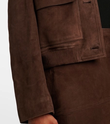 YVES SALOMON Suede Jacket