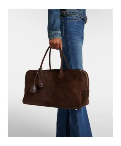 Magda Butrym Brigitte Large Suede Duffel Bag