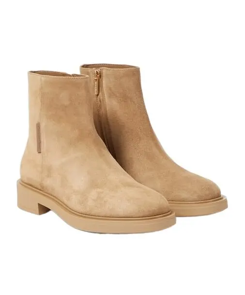 GIANVITO ROSSI Suede Ankle Boots