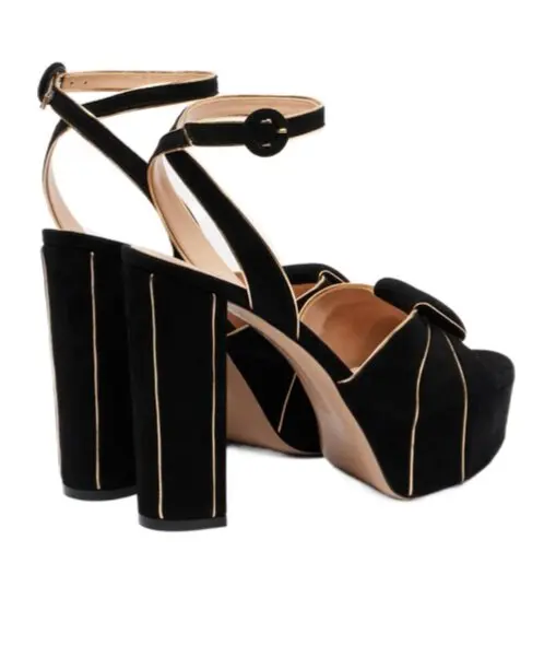 GIANVITO ROSSI Suede Platform Sandals