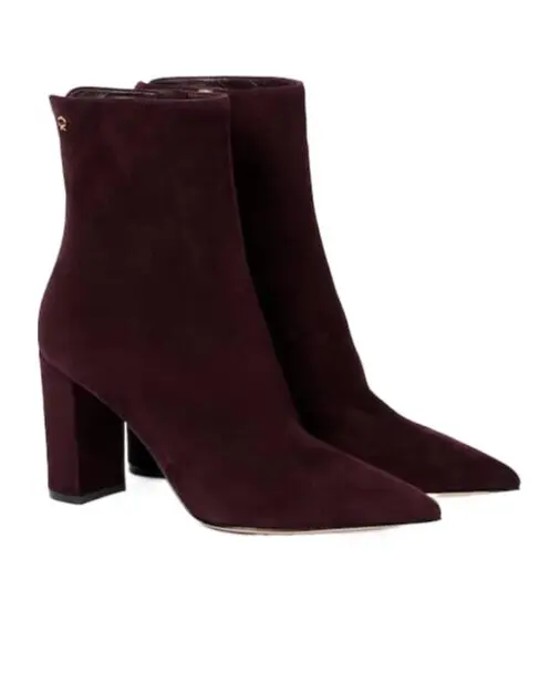 GIANVITO ROSSI Versatile Premium Suede Ankle Boots