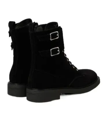 GIANVITO ROSSI Suede Combat Boots