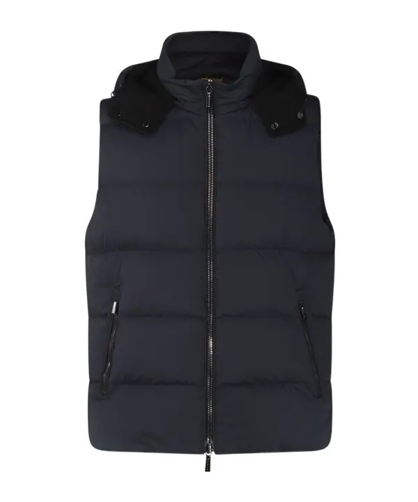 MOORER Fire-skt Straight-fit Gilet - Black