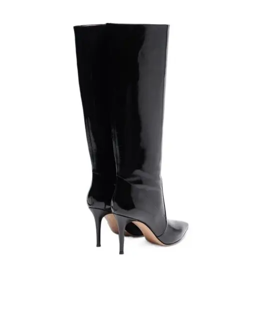 GIANVITO ROSSI Hansen Leather Knee-high Boots
