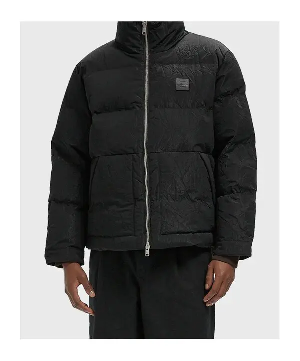 ALLSAINTS Pulse Insulated Jacket With Stand Collar And Zip Closure