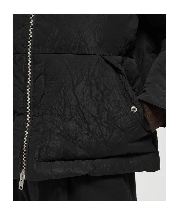 ALLSAINTS Pulse Insulated Jacket With Stand Collar And Zip Closure
