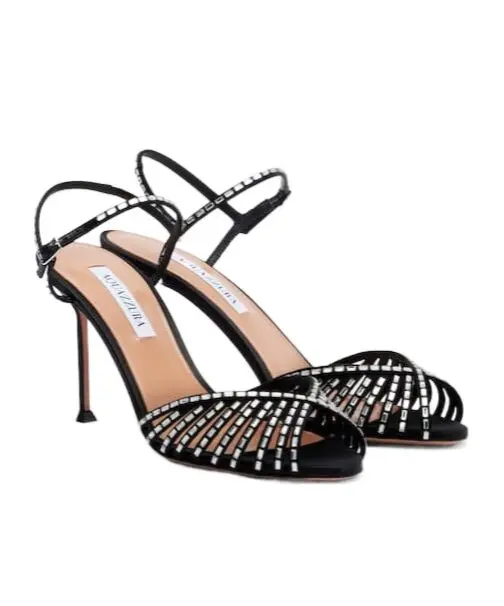 AQUAZZURA Crystal-embellished Sandals