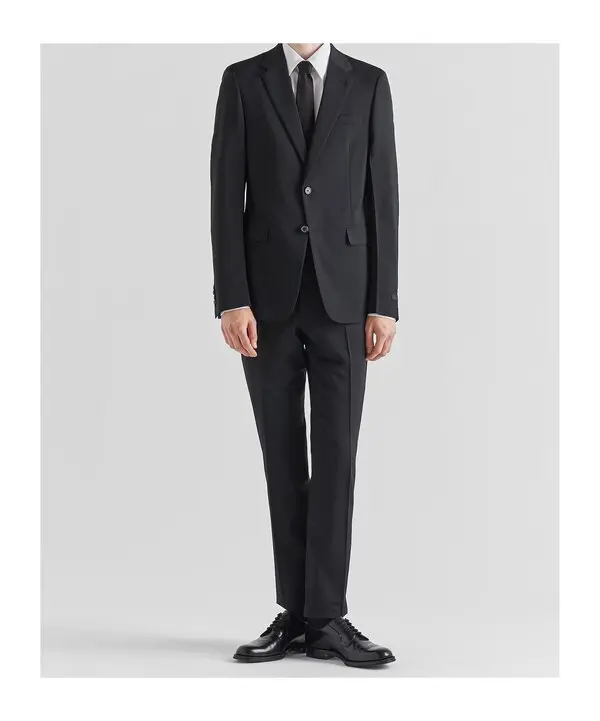 Prada Single-breasted Wool And Mohair Suit