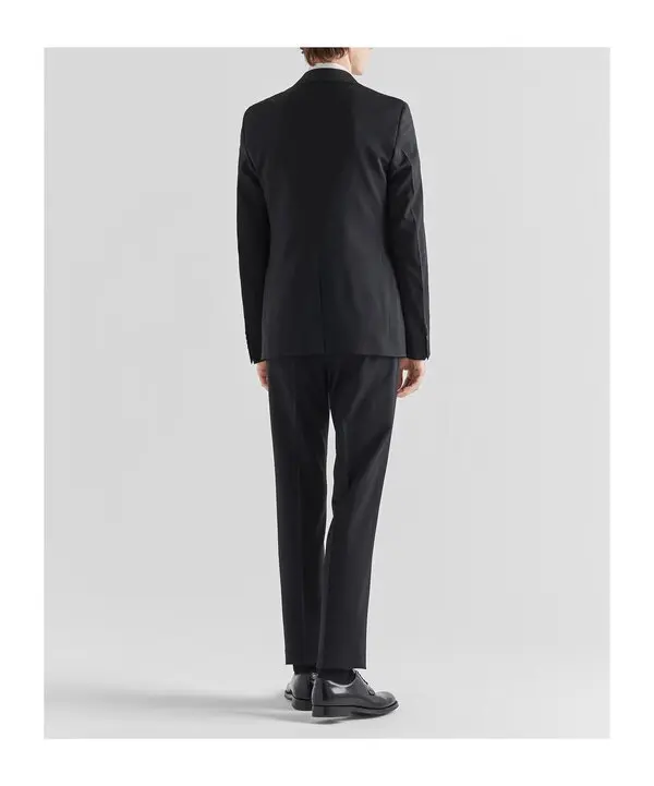 Prada Single-breasted Wool And Mohair Suit