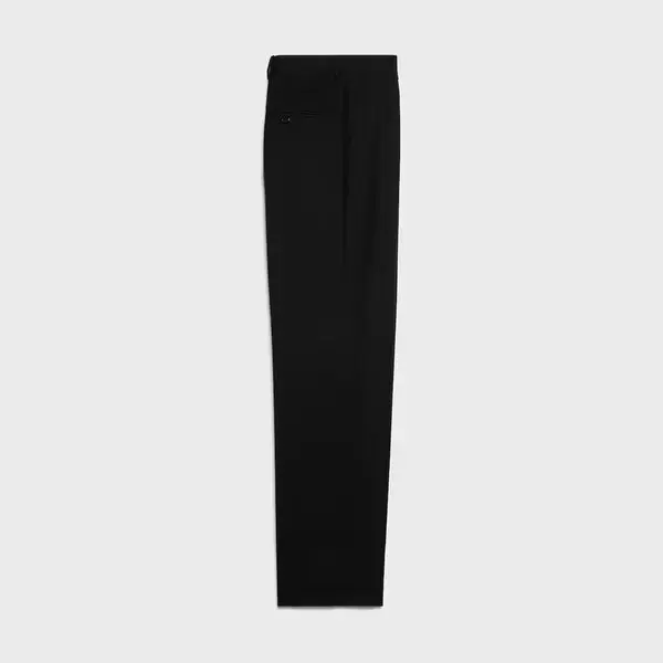 Celine Classic Trousers In Wool Gabardine